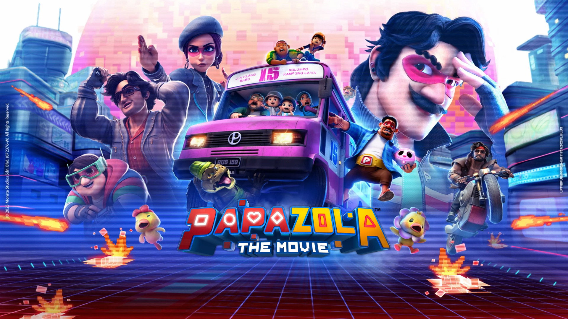 دانلود انیمیشن پاپا زولا Papa Zola: The Movie 2025 بدون سانسور با ...